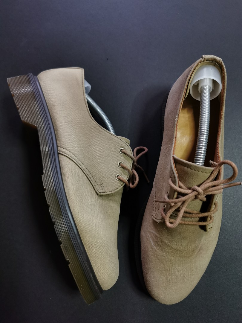 Dr. Martens "Lester" waxed canvas, Women's Fashion, Footwear, Boots on ...