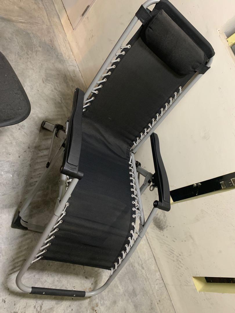 Foldable Lying Chair, Furniture & Home Living, Furniture, Chairs on ...