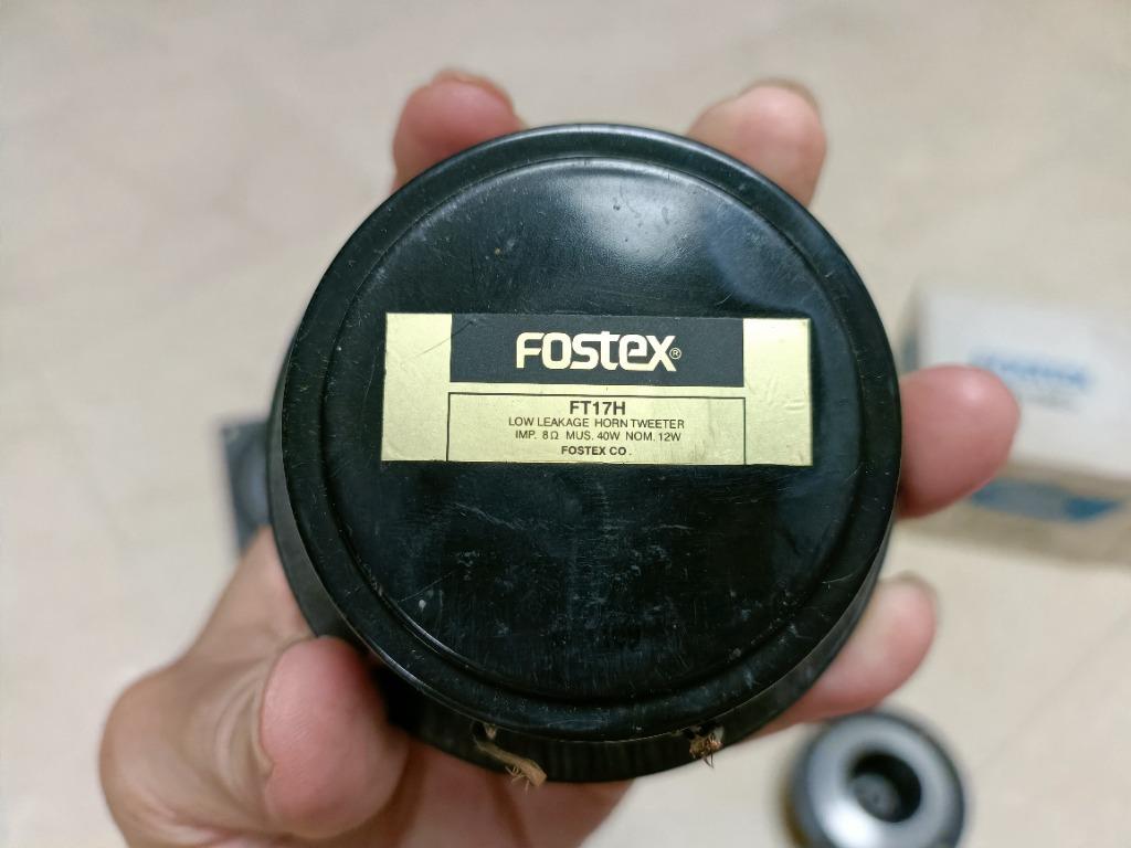 FOSTEX FT17H HORN TWEETER, Audio, Soundbars, Speakers & Amplifiers on ...