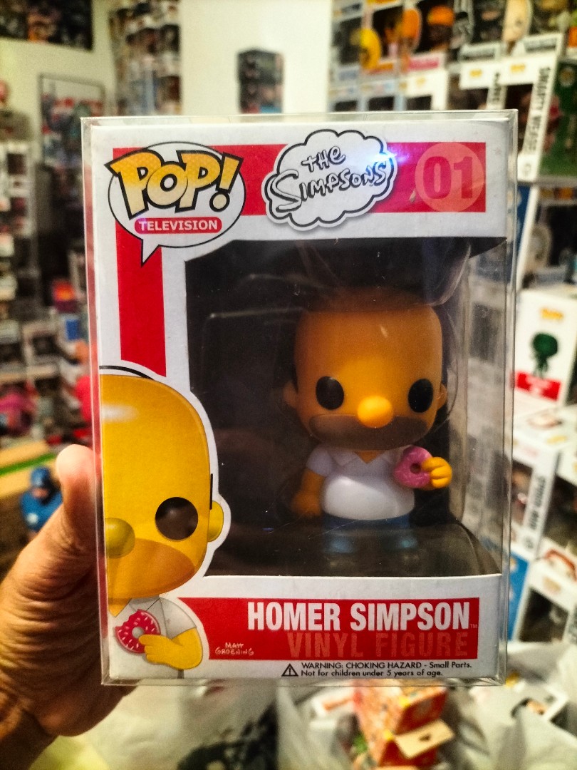 Funko Homer Simpson vinyl figurine, Hobbies & Toys, Toys & Games on ...