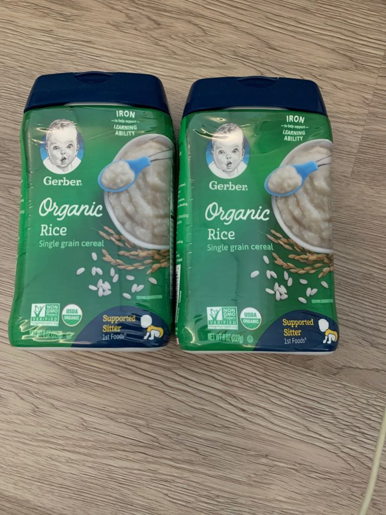 Gerber Rice Cereal, Babies & Kids, Nursing & Feeding, Weaning & Toddler ...