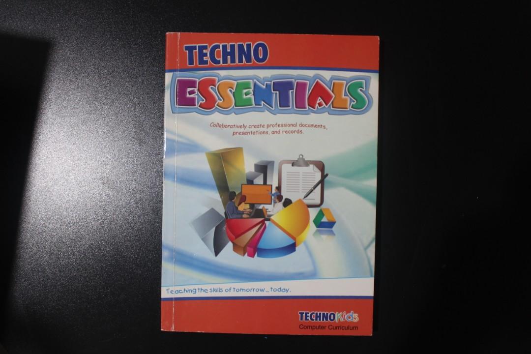GRADE 8 COMPUTER BOOK TECHNO ESSENTIALS, Hobbies & Toys, Books ...