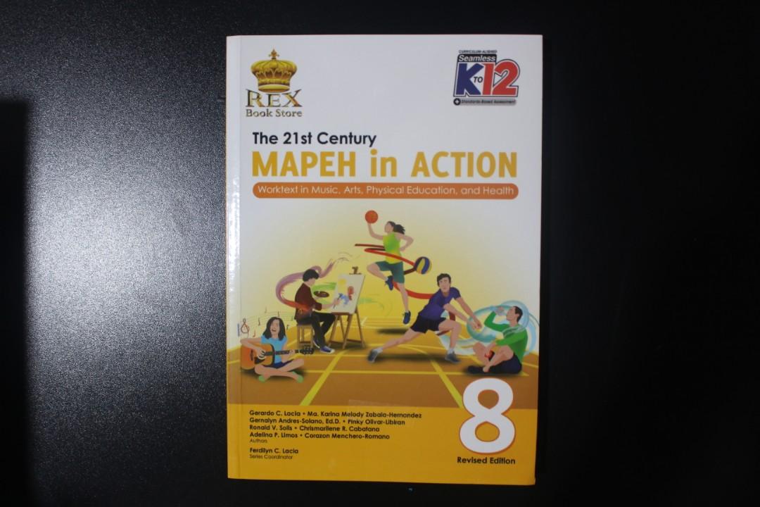 GRADE 8 THE 21ST MAPEH IN ACTION BOOK, Hobbies & Toys, Books & Magazines, Textbooks on Carousell