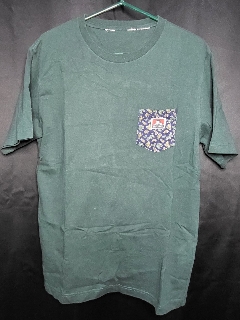 Green Ben Davis Shirt, Men's Fashion, Tops & Sets, Tshirts & Polo ...