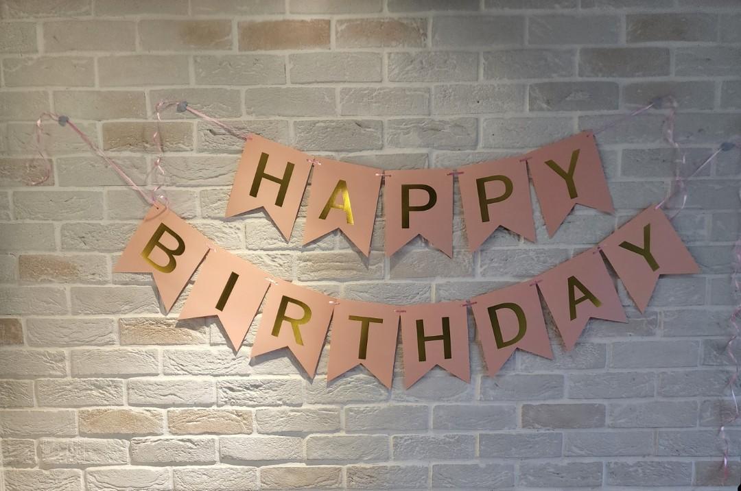 Happy Birthday Banting [used], Hobbies & Toys, Stationery & Craft, Art ...