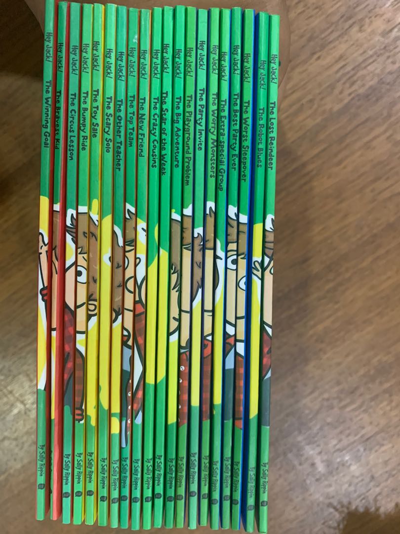 Hey Jack Series books set, Hobbies & Toys, Books & Magazines, Children ...
