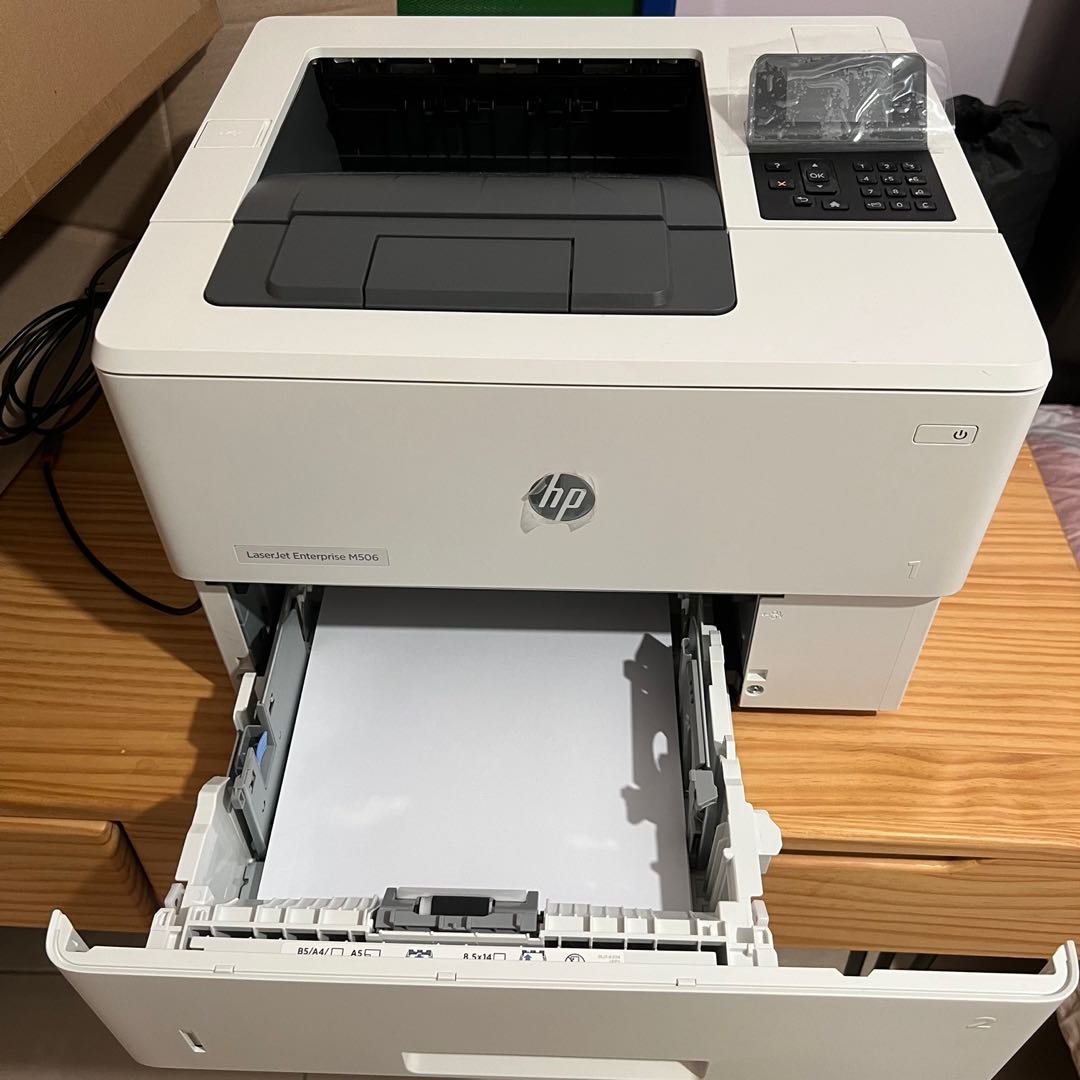 HP Laser Enterprise M506dn printer, Computers & Tech, Printers ...