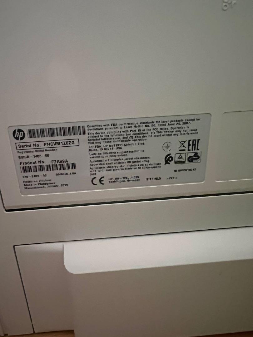 HP Laser Enterprise M506dn printer, Computers & Tech, Printers ...