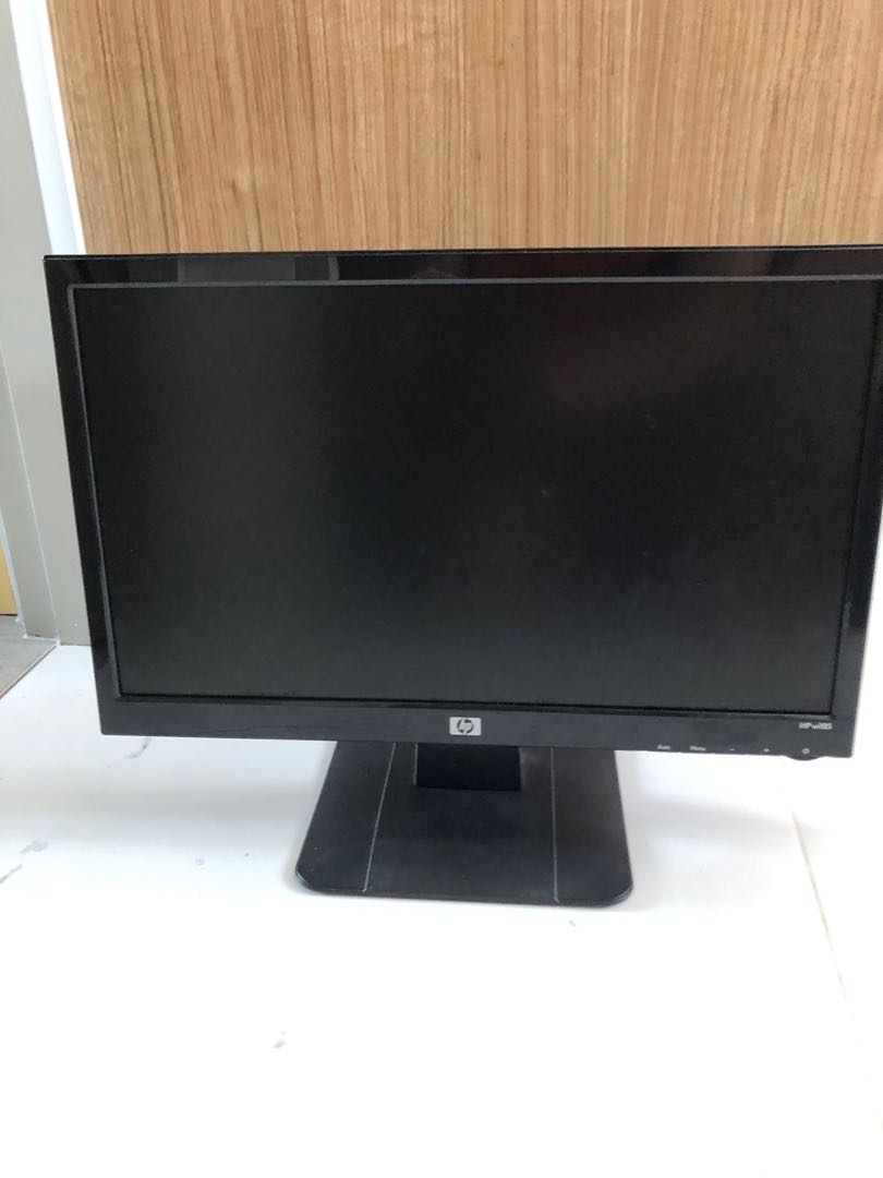 HP Monitor (w185), Computers & Tech, Parts & Accessories, Monitor ...