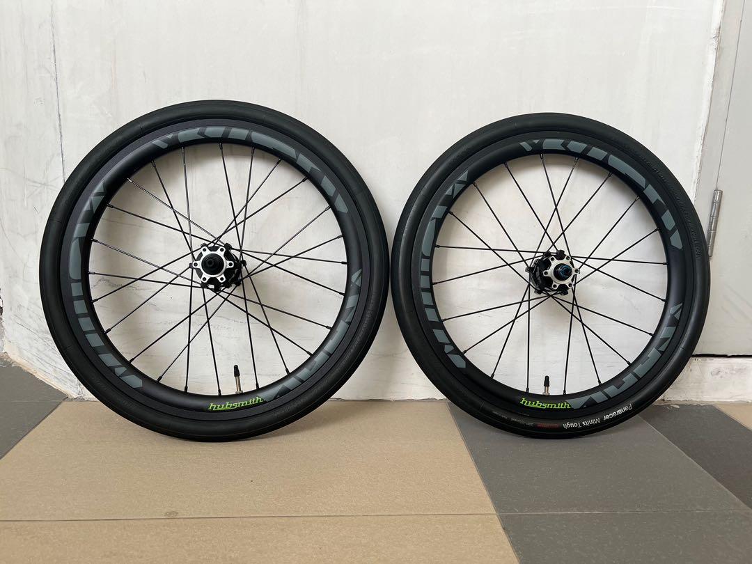 Hubsmith Mantis A406 20" Wheelset for Birdy Bicycle, Sports Equipment ...