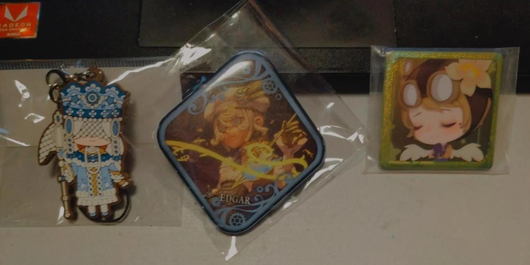 Identity V IDV Rubber Keychain / badge / wafer cards, Hobbies & Toys ...