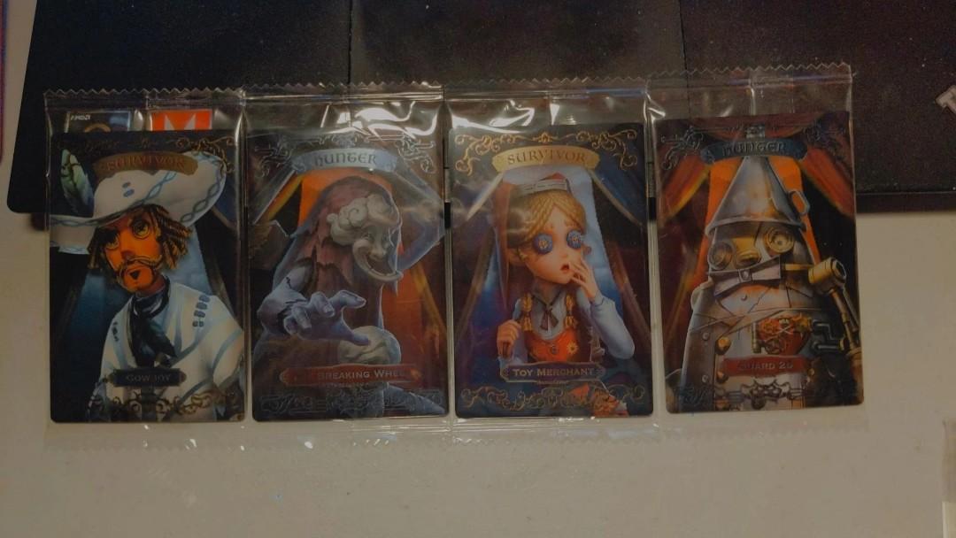 Identity V IDV Rubber Keychain / badge / wafer cards, Hobbies & Toys ...