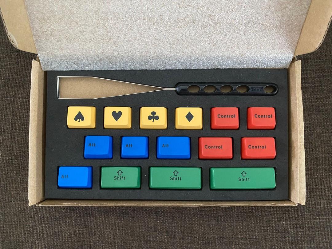 IKBC Poker Double-Shot Injection Molding PBT RGB Mechanical Keyboard ...