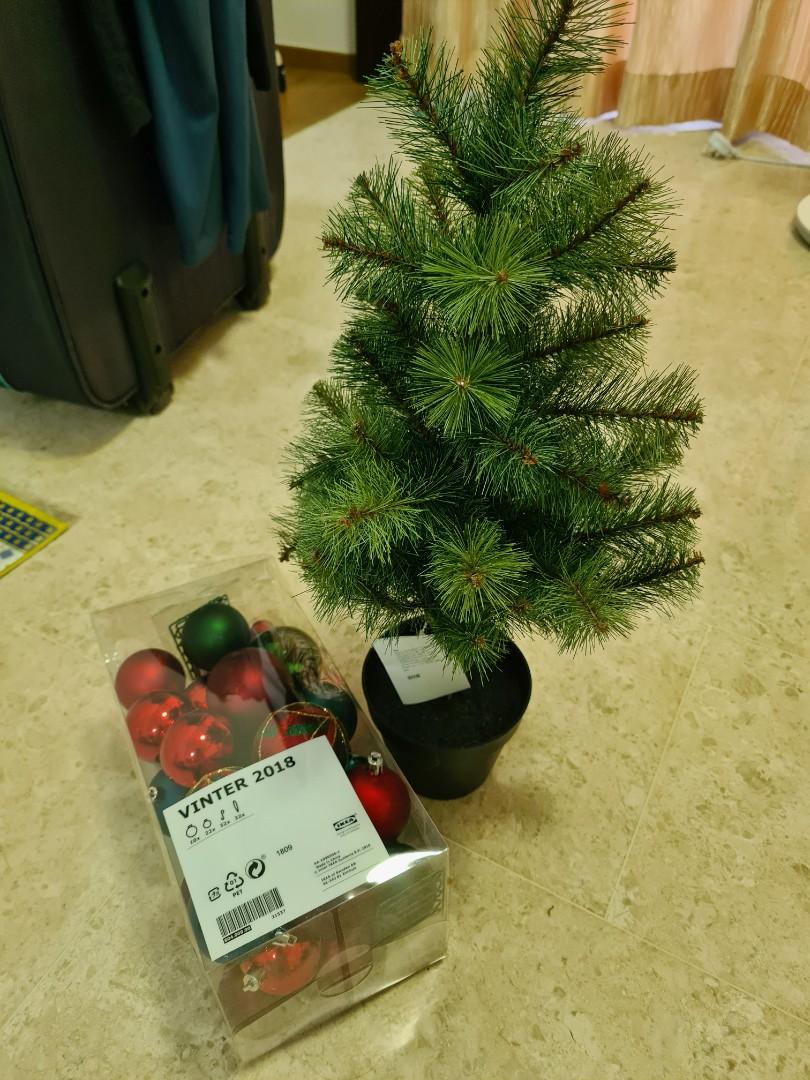 IKEA christhmas tree, Furniture & Home Living, Home Decor, Artificial ...