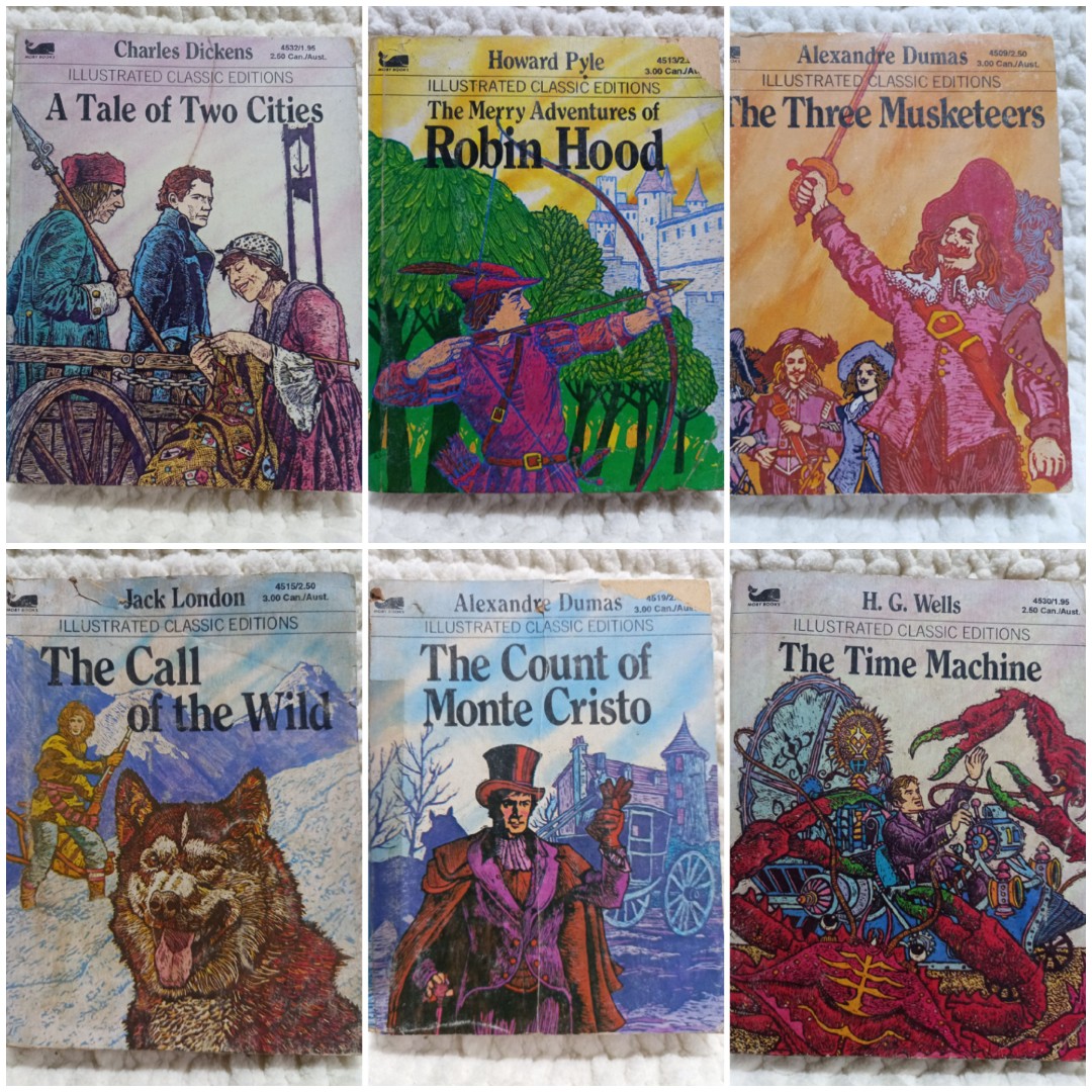 Illustrated classic book collection, Hobbies & Toys, Books & Magazines ...