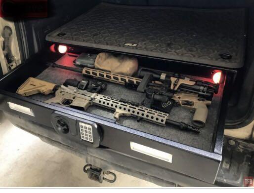 Imported SAFEARMS Tactical Heavy Steel 4ft x 2ft Behind SUV Van Wagon ...