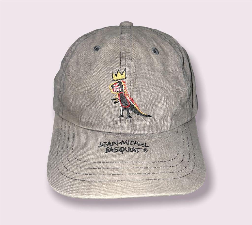 Jean Michel Basquiat Dinosaur Hat, Men's Fashion, Watches & Accessories ...