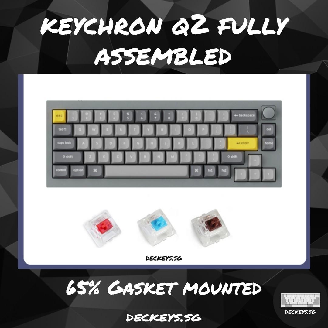Keychron Q2 fully assembled kit custom mechanical keyboard, Computers & Tech, Parts ...