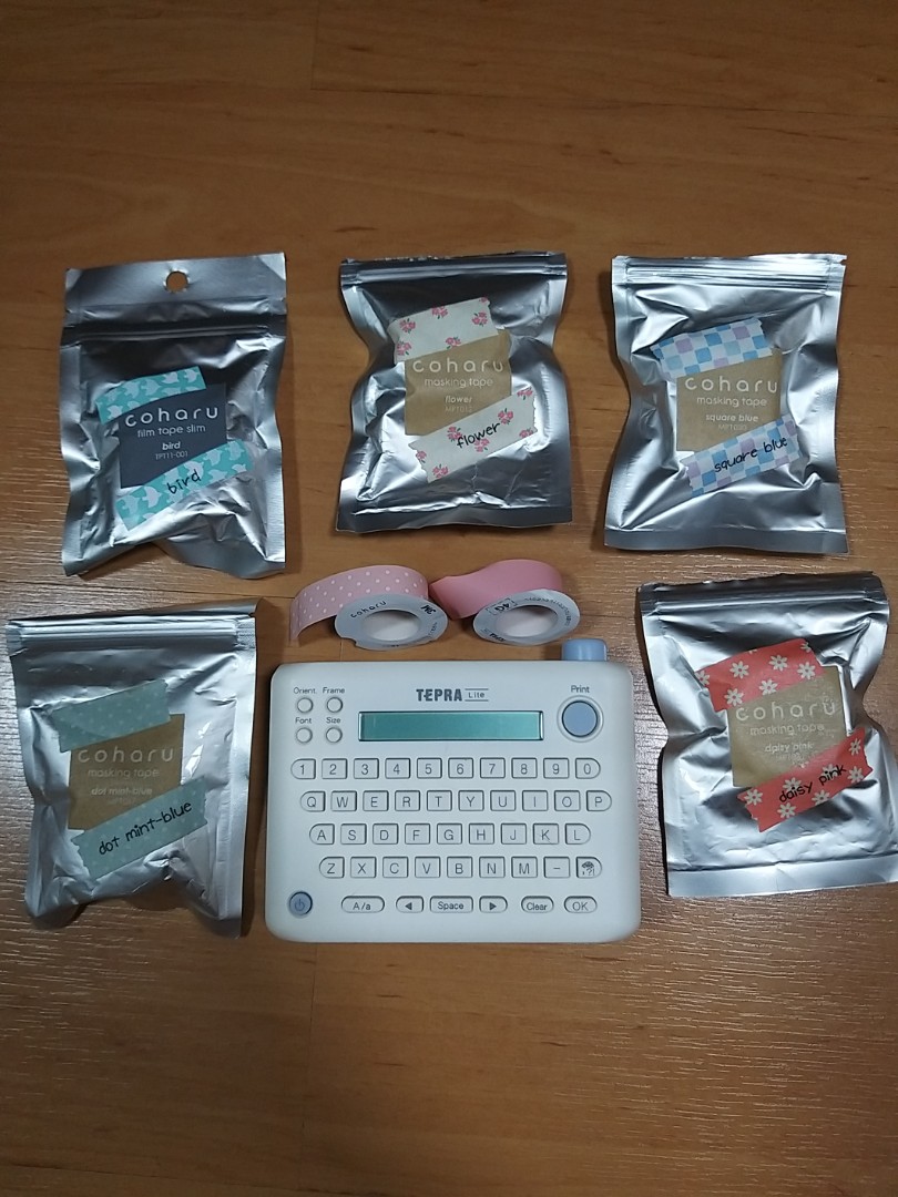 King Jim Tepra Lite Label Maker machine, Hobbies & Toys, Stationery ...