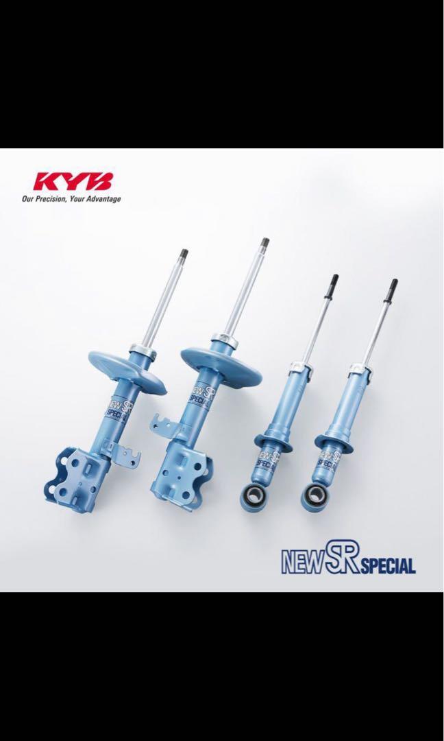 KYB (Kayaba) SR shock absorbers, Car Accessories, Car Workshops ...