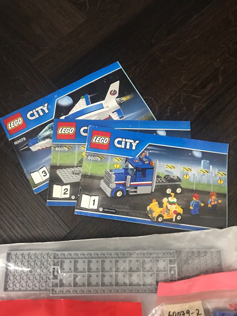 LEGO CITY 60079 Training Jet Transporter, Hobbies & Toys, Toys & Games ...