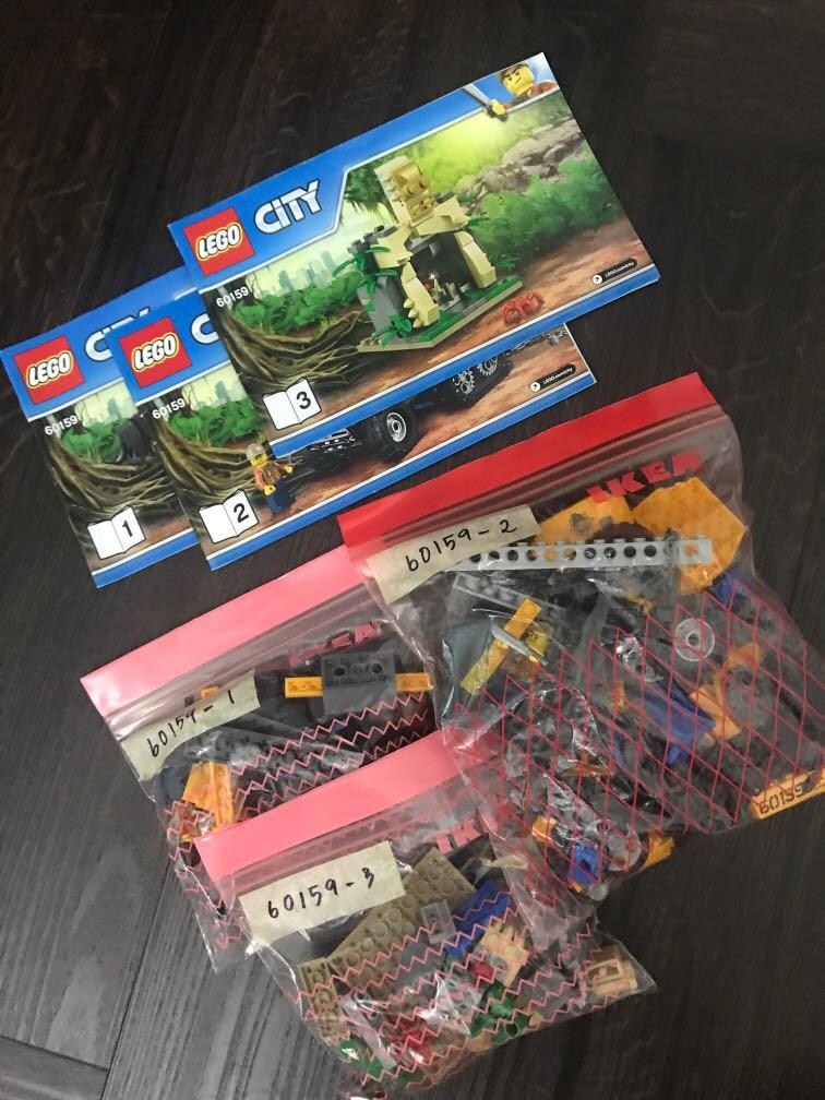 LEGO City 60159 Jungle Halftrack Mission, Hobbies & Toys, Toys & Games ...