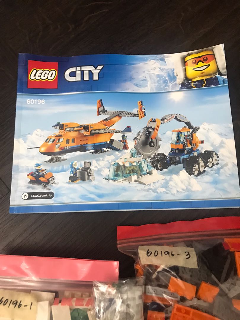 LEGO City 60196 Arctic Supply Plane, Hobbies & Toys, Toys & Games on ...