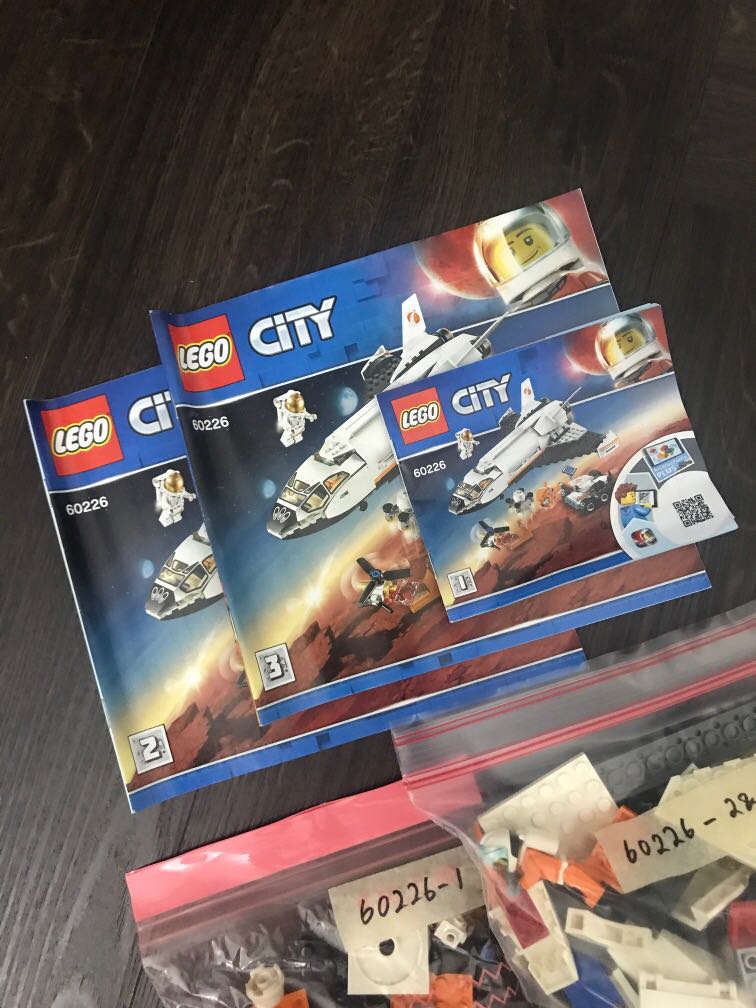 LEGO City 60226 Mars Research Shuttle, Hobbies & Toys, Toys & Games on ...