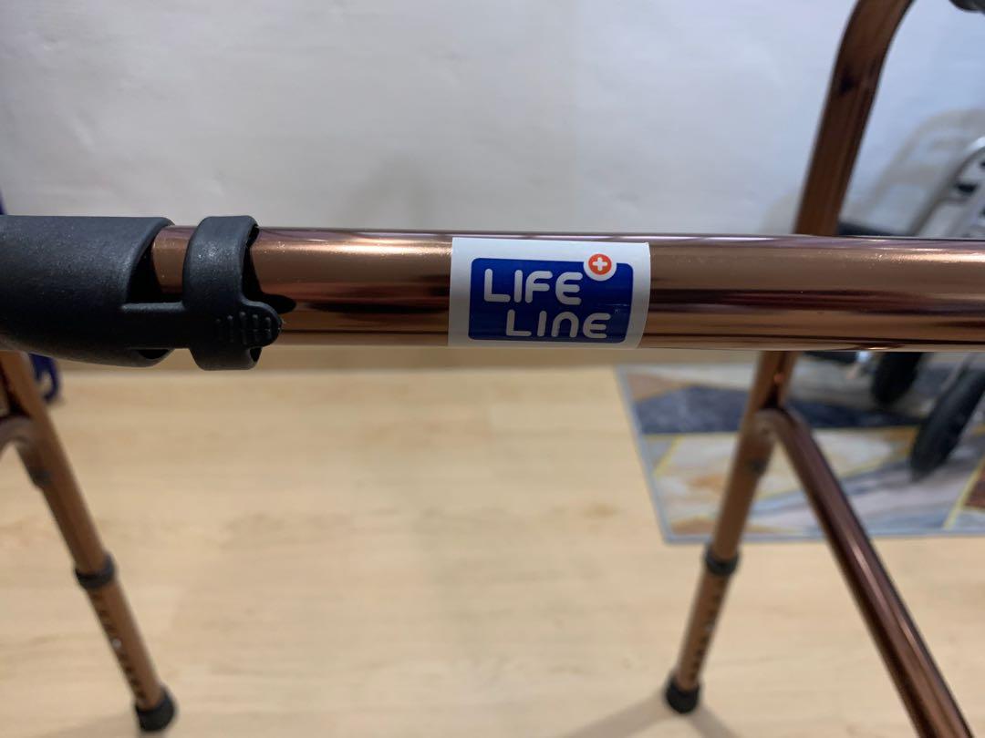 Lifeline aluminium foldable walking frame, Health & Nutrition ...