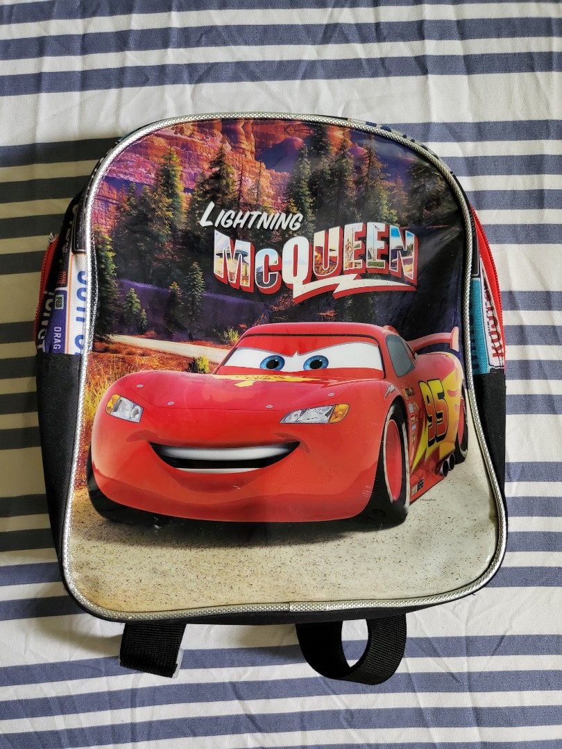 Lightning McQueen Backpack, Babies & Kids, Babies & Kids Fashion on ...