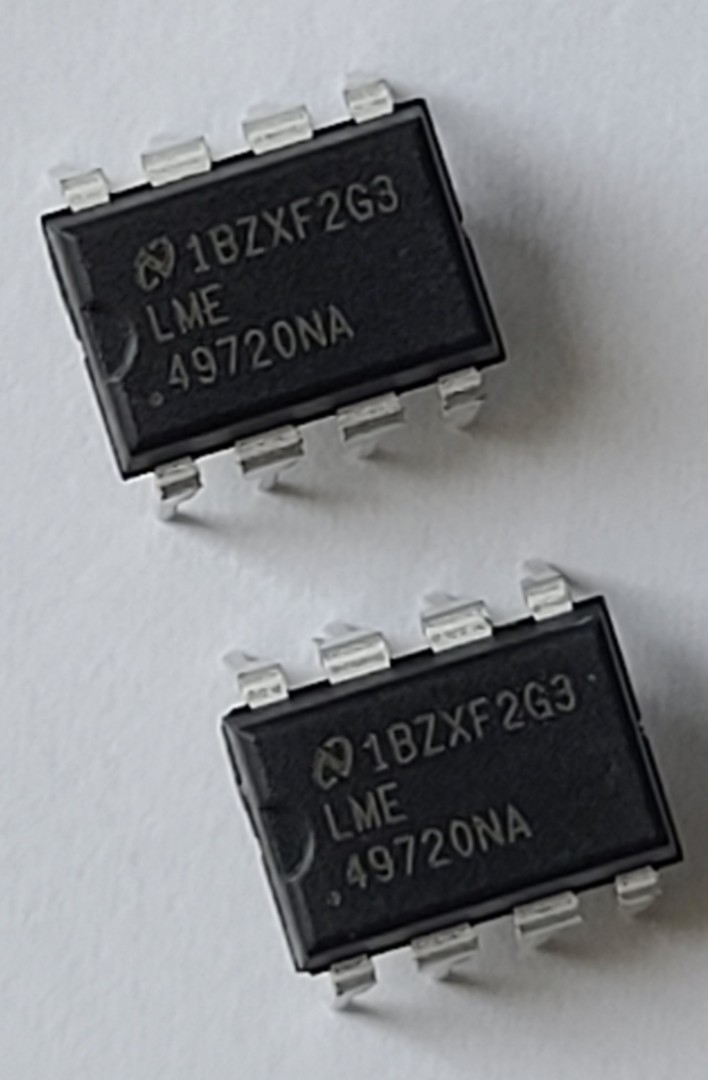 LM49720na, DIP, dual op amp 一對, 音響器材, 其他音響配件及設備 - Carousell