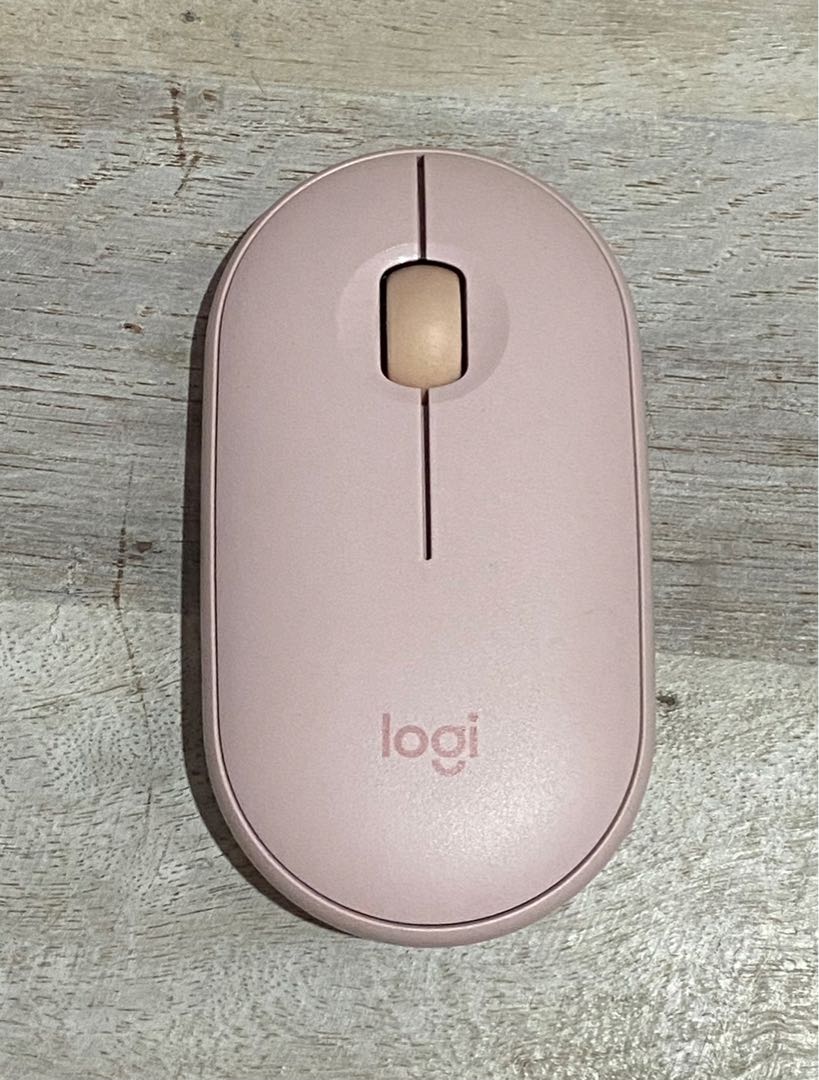 Logitech Pink Pebble Mouse, Computers & Tech, Parts & Accessories ...
