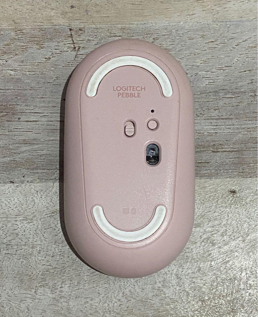Logitech Pink Pebble Mouse, Computers & Tech, Parts & Accessories ...