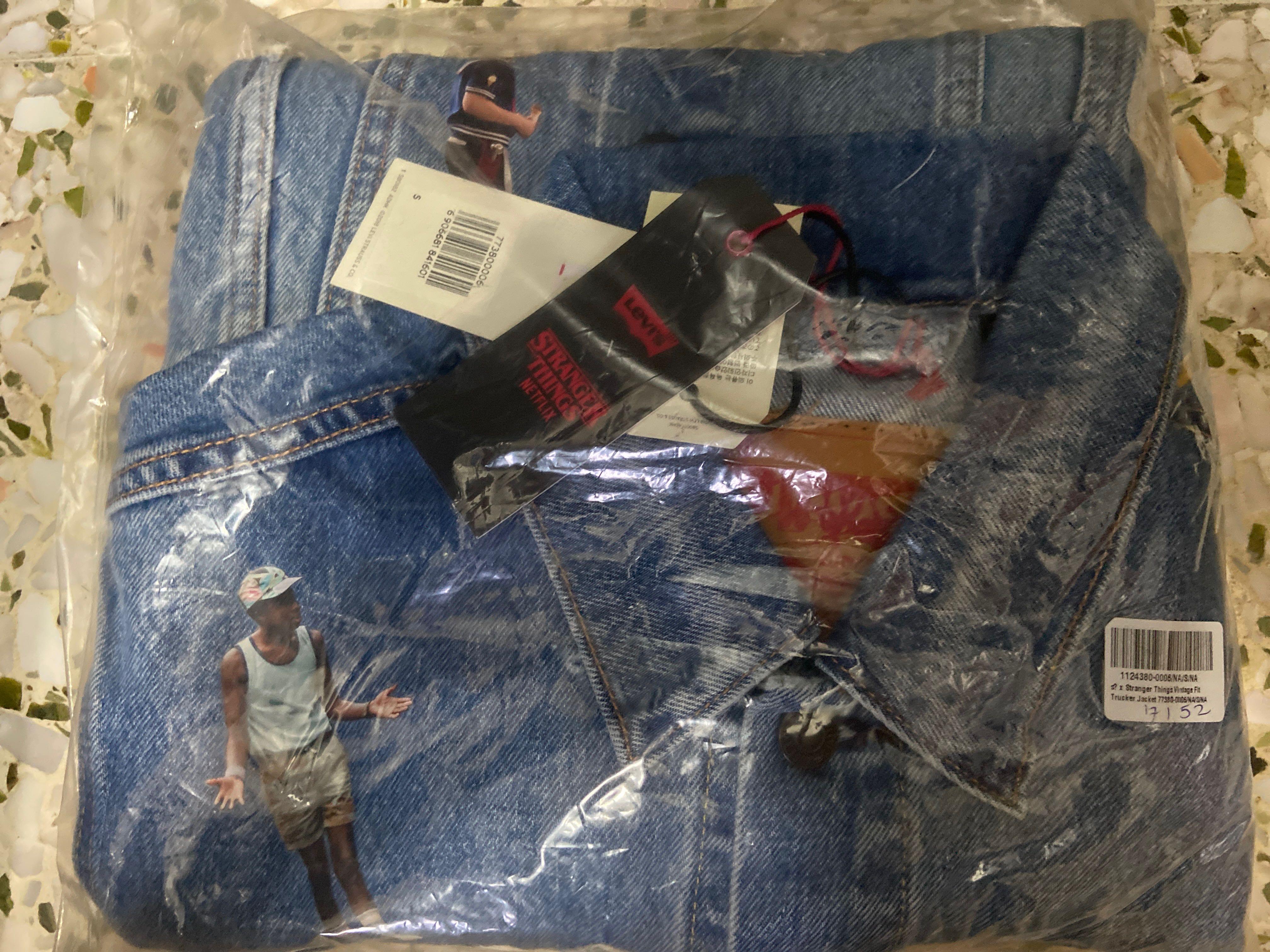 (LTD) Levi’s Stranger Things Denim Jacket, Men's Fashion, Coats ...