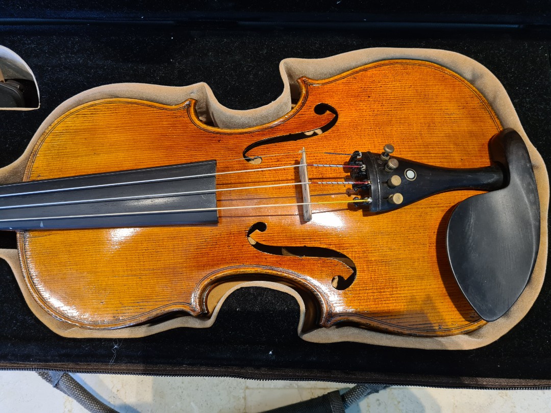 Luigi patini violin 4/4, Hobbies & Toys, Music & Media, Musical ...