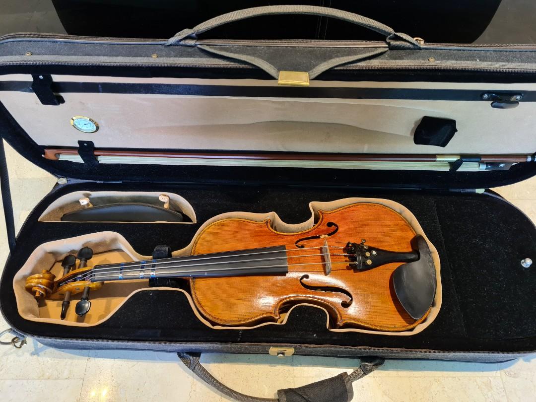 Luigi patini violin 4/4, Hobbies & Toys, Music & Media, Musical ...