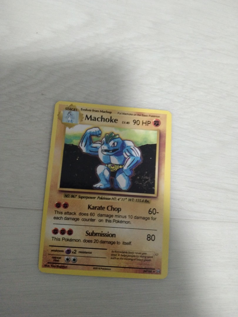 Machoke, Hobbies & Toys, Toys & Games on Carousell