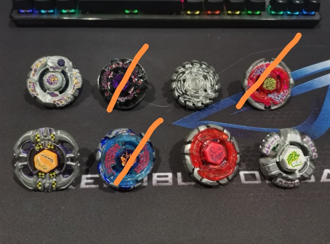 Metal Fight Beyblade Takara Tomy SET 2, Hobbies & Toys, Collectibles ...