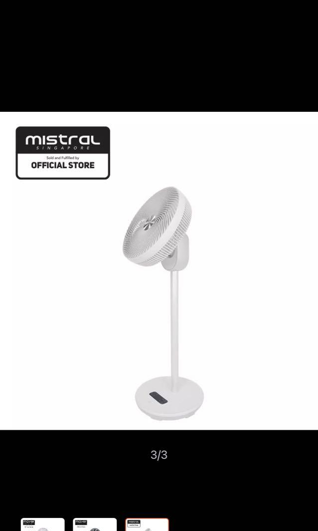 Mistral 12 inch blade air circulator, Furniture & Home Living, Lighting ...