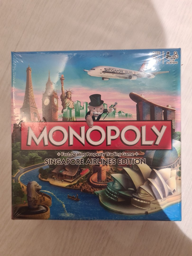Monopoly Singapore Airlines (SIA), Hobbies & Toys, Toys & Games on ...