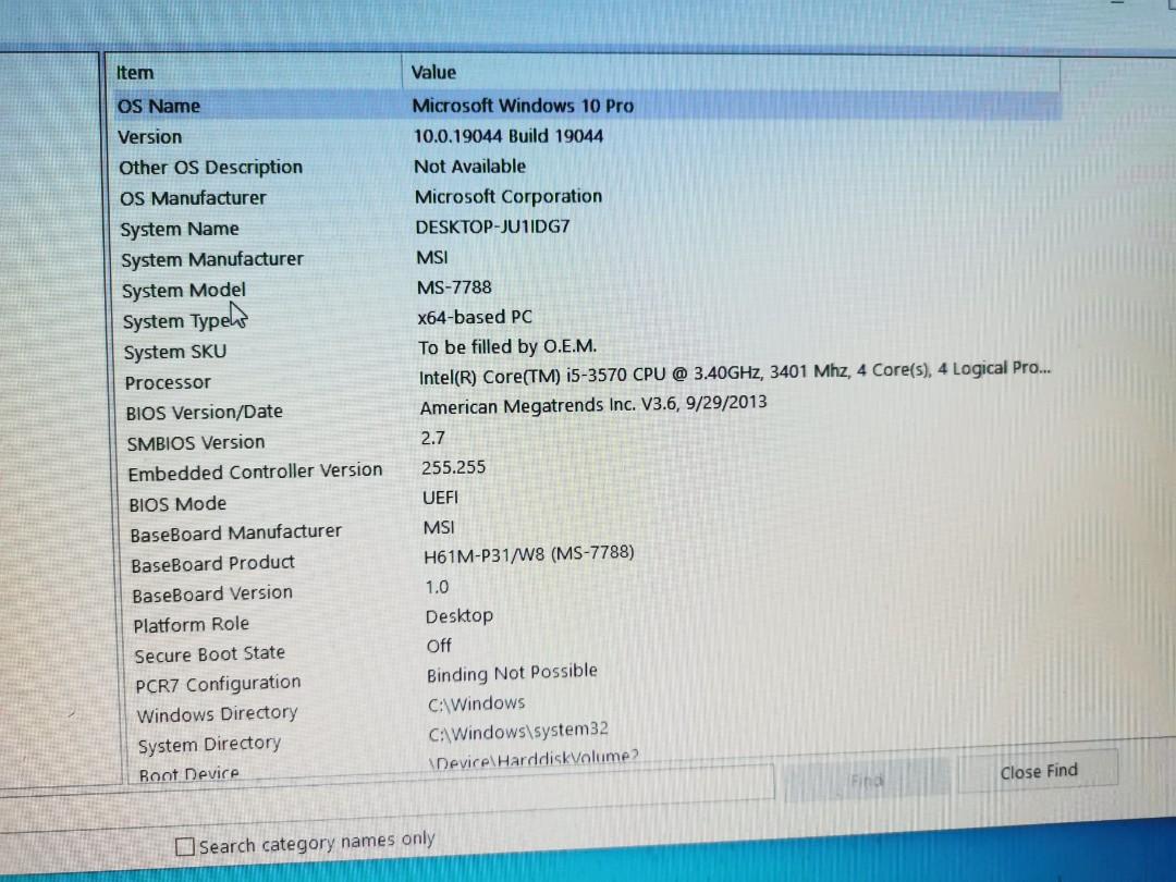 Msi mobo desktop pc, Computers & Tech, Desktops on Carousell