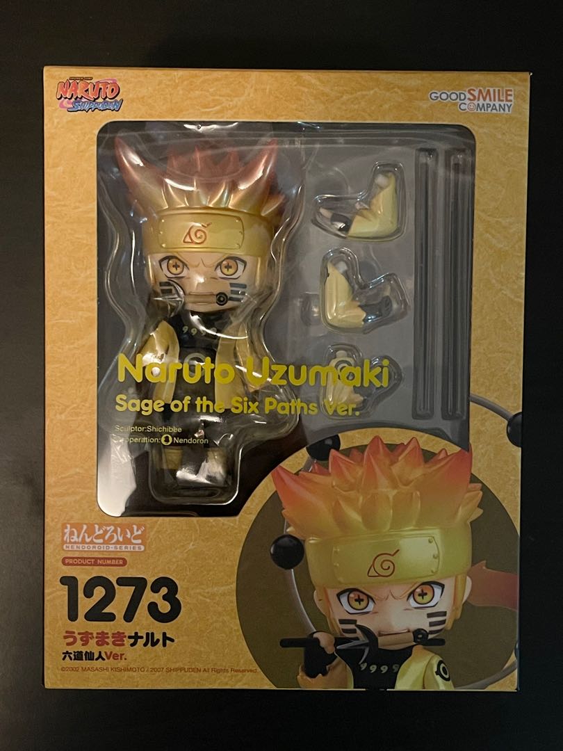 Nendoroid 1273 Naruto Uzumaki: Sage of the Six Paths, Hobbies & Toys ...