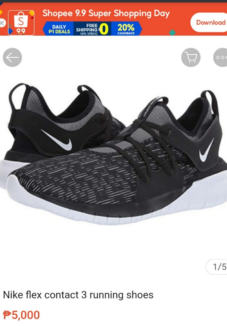 Nike flex contact running shoes, Women's Fashion, Footwear, Sneakers on ...