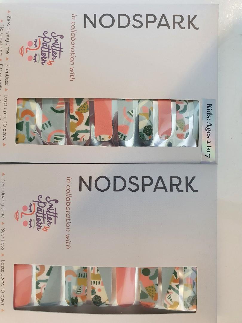 Nodspark nail stickers / wraps, Beauty & Personal Care, Hands & Nails ...
