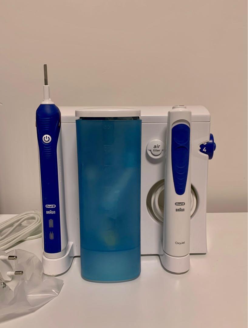 Oral-B Professional Care OXYJET + 3000 專業護理型電動牙刷 + 高效活氧沖牙機套裝, 美容＆化妝品, 健康及美容 - 口腔護理 - Carousell
