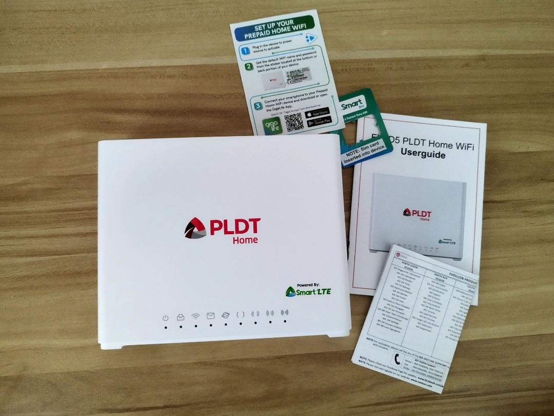 PLDT Home Prepaid Wifi ID4(CAT6), Computers & Tech, Office & Business ...