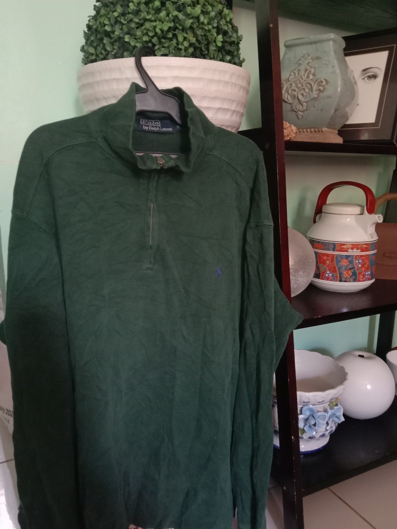 polo rl half zip, Men's Fashion, Tops & Sets, Tshirts & Polo Shirts on ...
