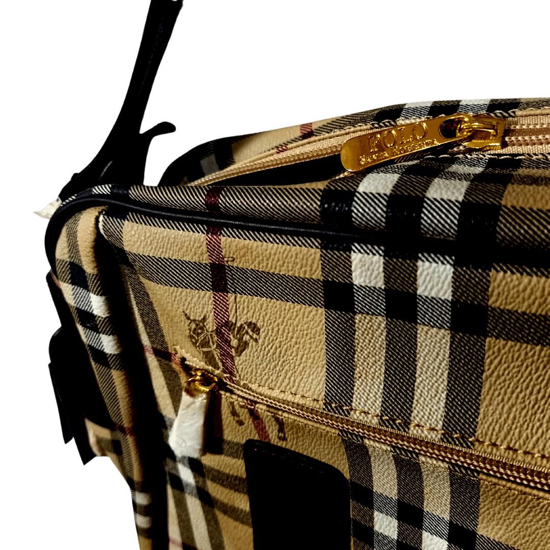 Polo Santa Roberta (Burberry Plaid) - 10 L 16 W, Luxury, Bags & Wallets ...
