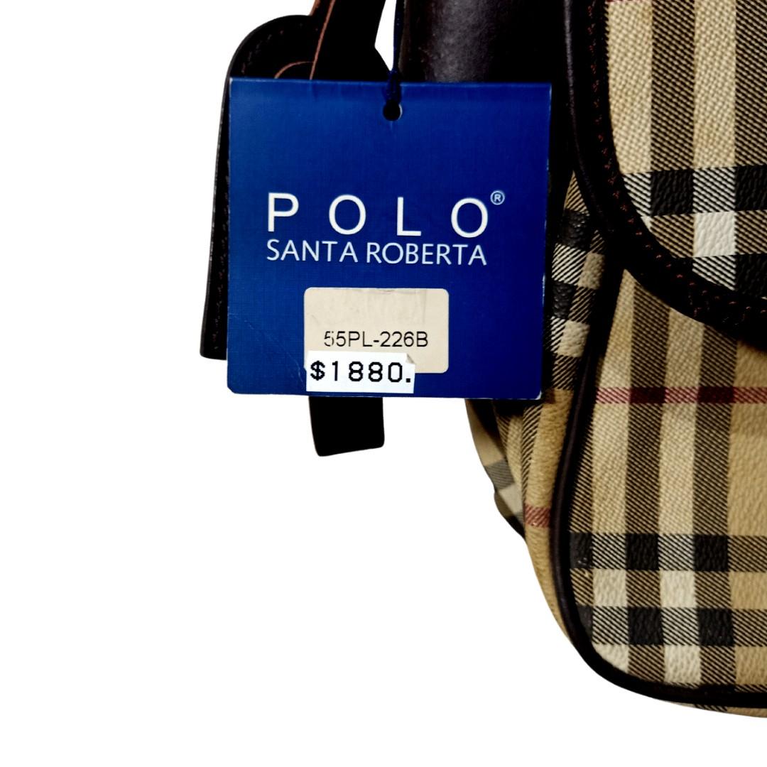 Polo Santa Roberta (Burberry Plaid) - 10 L 16 W, Luxury, Bags & Wallets ...