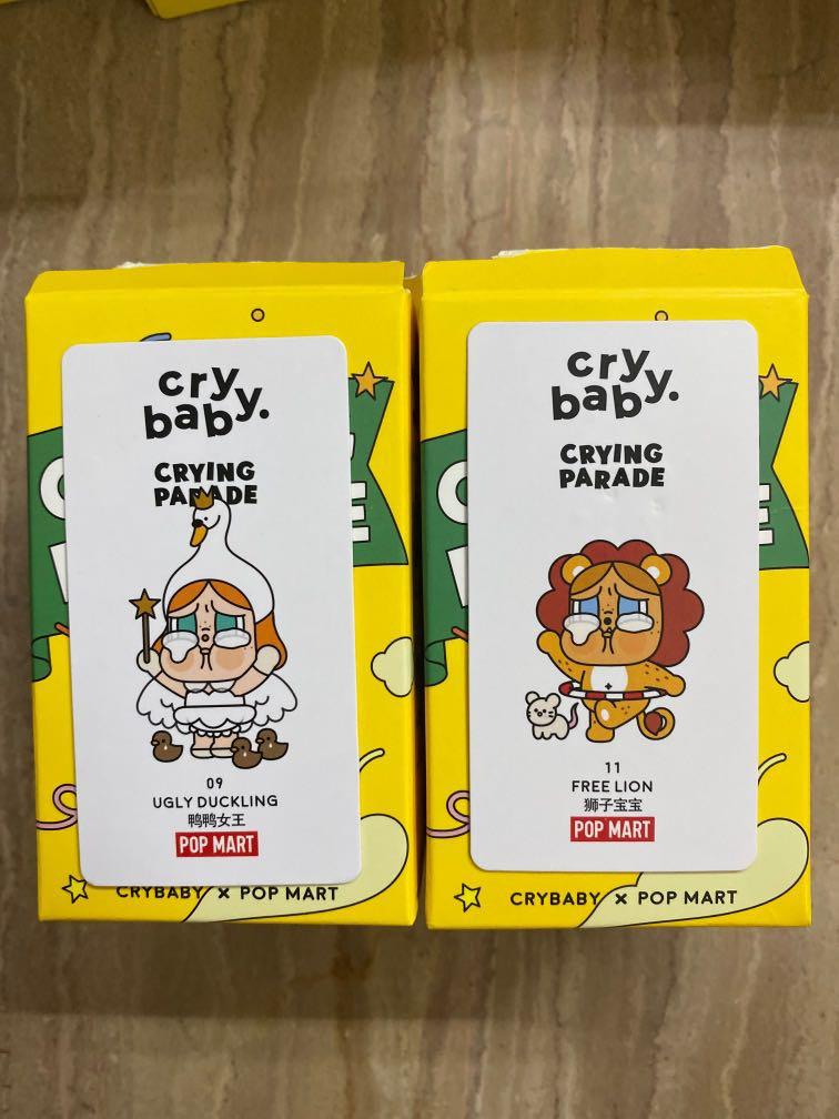 popmart cry baby crying parade, Hobbies & Toys, Toys & Games on Carousell